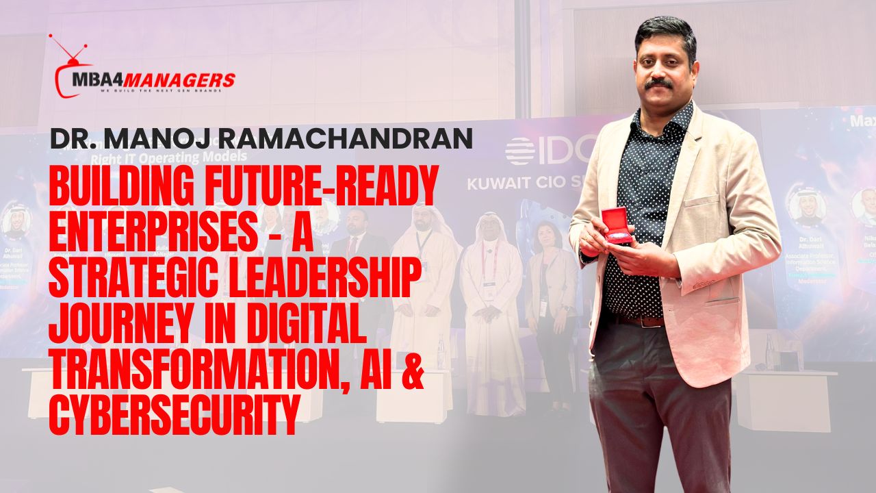 Dr. Manoj Ramachandran | Building Future-Ready Enterprises with AI ...